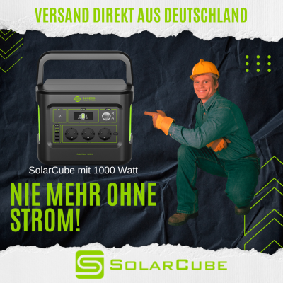 SolarCube Powerstation: Sorgenfreie und unterbrechungsfreie Stromversorgung